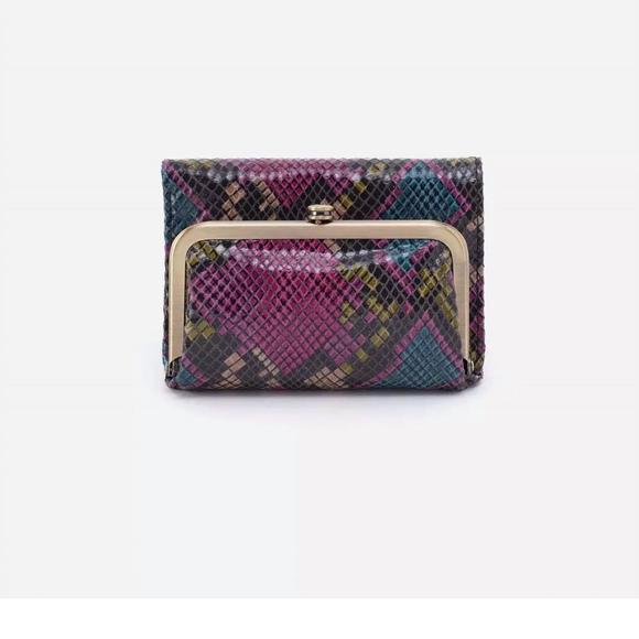 HOBO | Bags | New Hobo Robin Compact Wallet In Snake | Poshmark